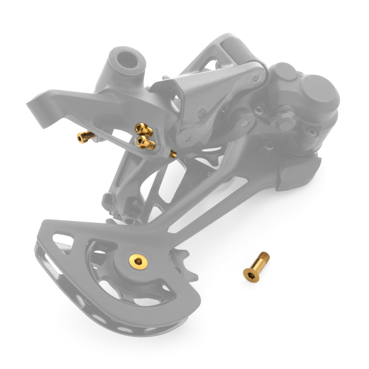 Gold Titanium Bicycle Parts and Accessories | Terske