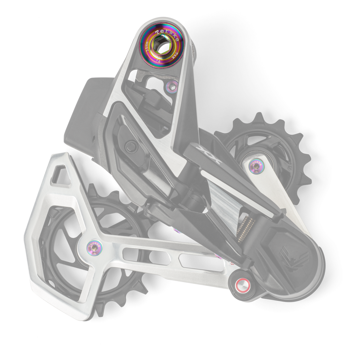 Upgrade Oil Slick Titanium Full Mount Bolt for SRAM Transmission | Terske